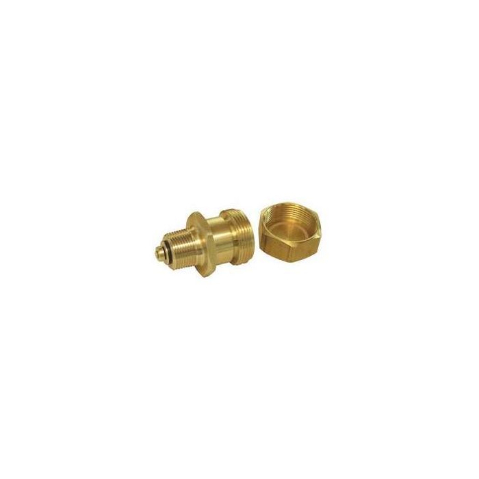 3/4" MPT Brass Check Lock for Liquid Withdrawal (LWD) ,20 GPM – CHS Propane Equipment