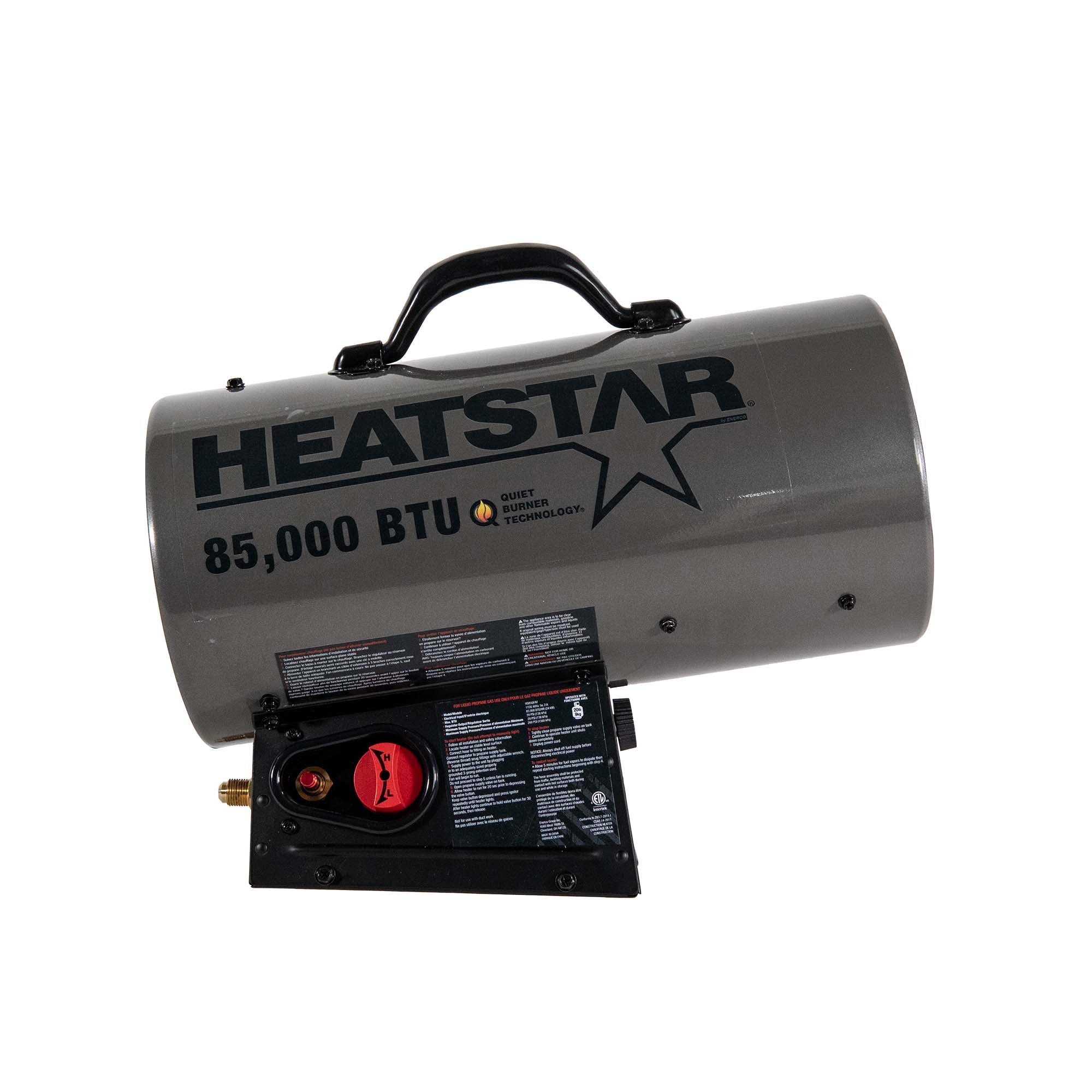 50-85M BTU FA torpedo heater adjustable, NO thermostat – CHS Propane ...