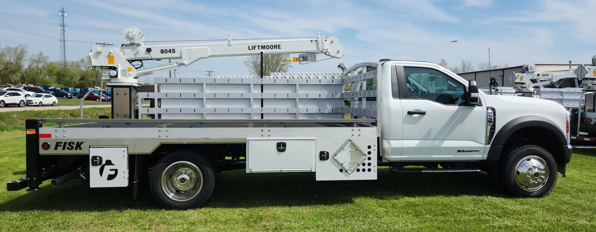 Fisk TX-2 Crane Truck -Stick Boom – CHS Propane Equipment