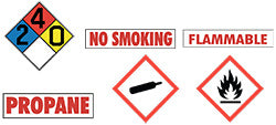 Decal-Set for Storage Tanks – CHS Propane Equipment