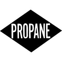 DECAL,3"X4-1/2" BLUE "PROPANE"DECAL-TEXAS ONLY – CHS Propane Equipment