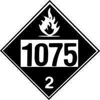VINYL DIAMOND DECAL 10-1/2", RED ON WHITE BACKGROUND – CHS Propane ...
