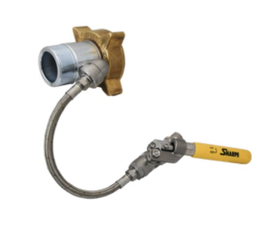 2" MPTx3-1/4" FAC filler cplg brass nut, with blow down line – CHS ...