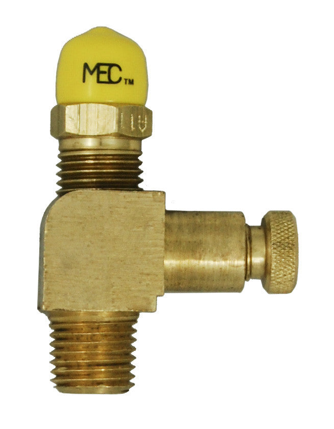 1/4" MPT bleeder elbow with hydrostatic relief valve*brass – CHS ...